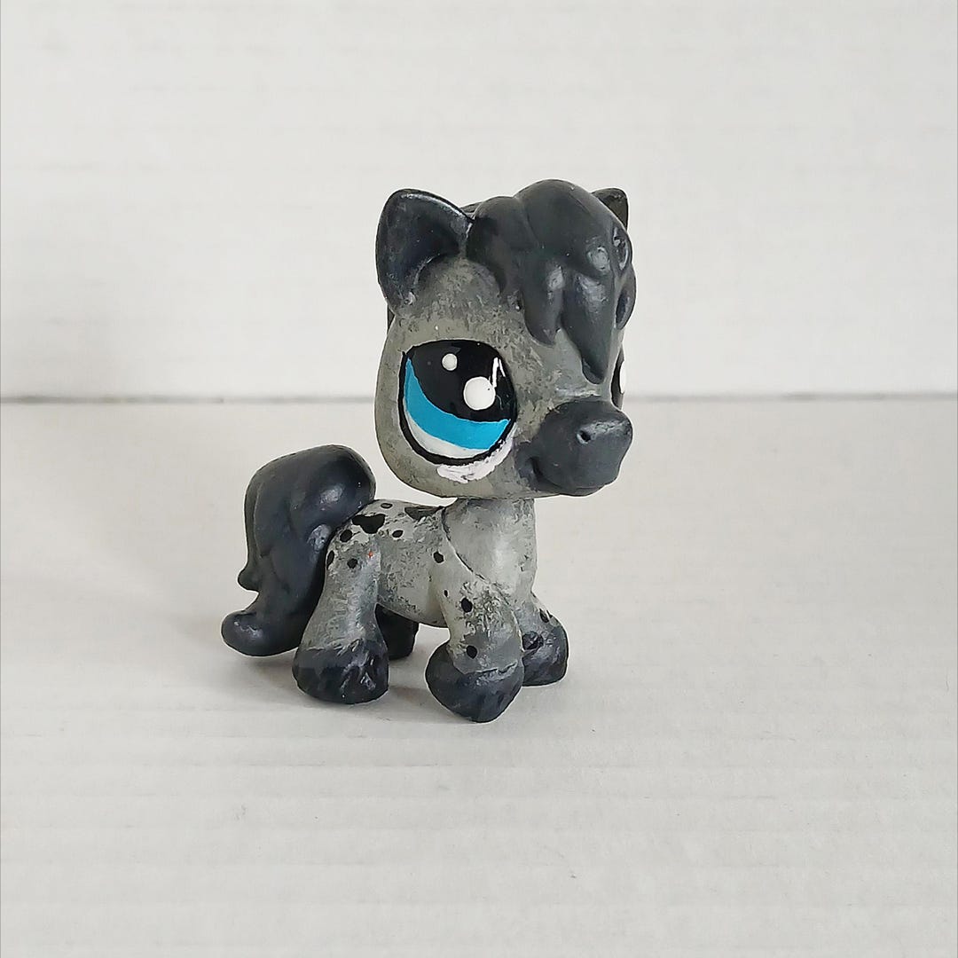Littlest Pet Shop Custom Horse, Custom Lps, Lps Pony, Lps Horse, Mini ...