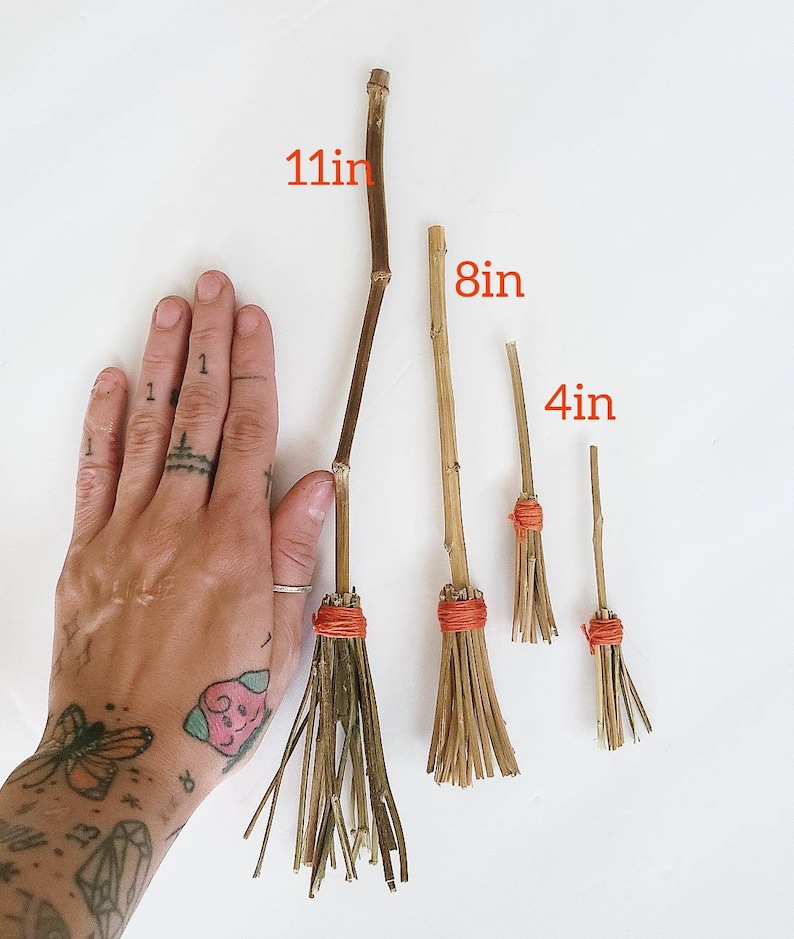Mini Witches Brooms, Wooden Brooms - Etsy