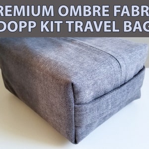 Fabric Dopp Kit in Luxury Ombré for Men or Women, Premium Quality ...