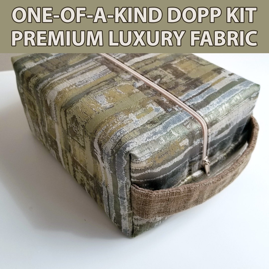 Luxury Fabric Dopp Kit in Camo for Men or Women, Premium Quality ...