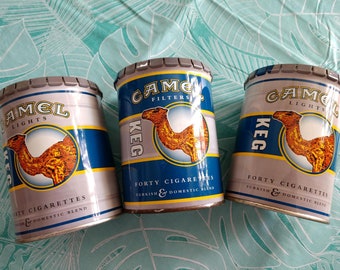 Camel Cigarette Tins | Etsy