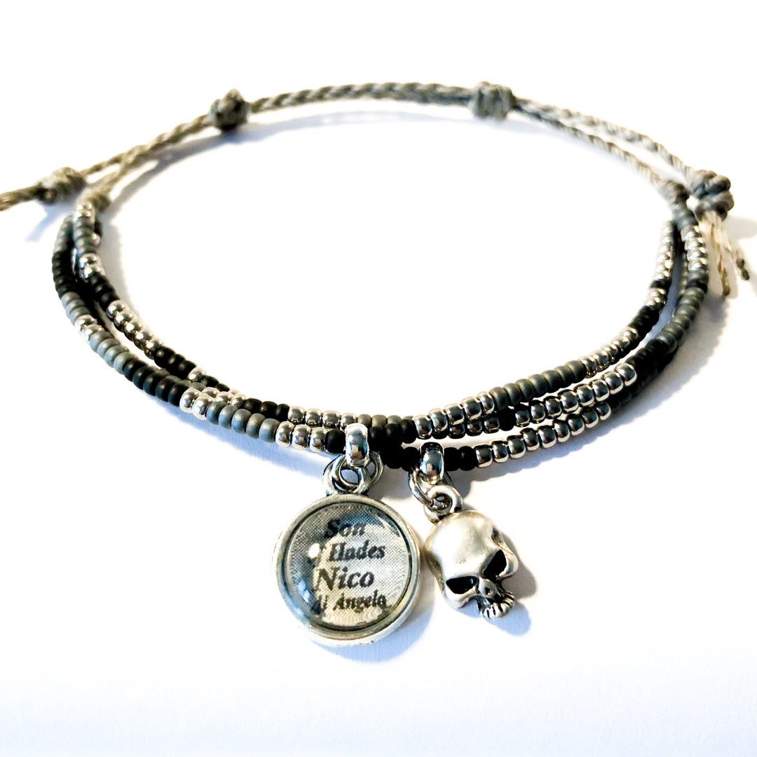 Nico Di Angelo Inspired Bracelet Nico Bracelet Percy Jackson - Etsy