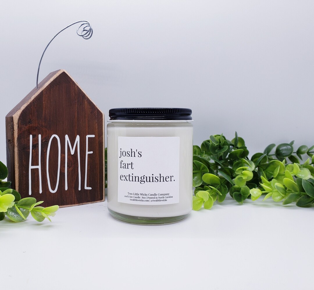 Personalized Fart Extinguisher Candle Funny Candle Gifts Dirty Candle ...