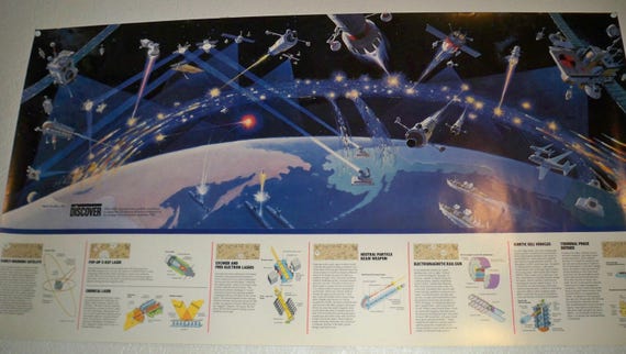 Items similar to Robert McCall Discover Magazine Strategic Defense ...