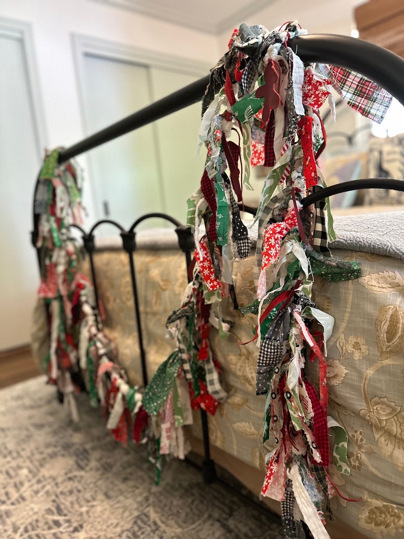 Custom Christmas Primitive Garland Ornaments Handmade for Holidays ...