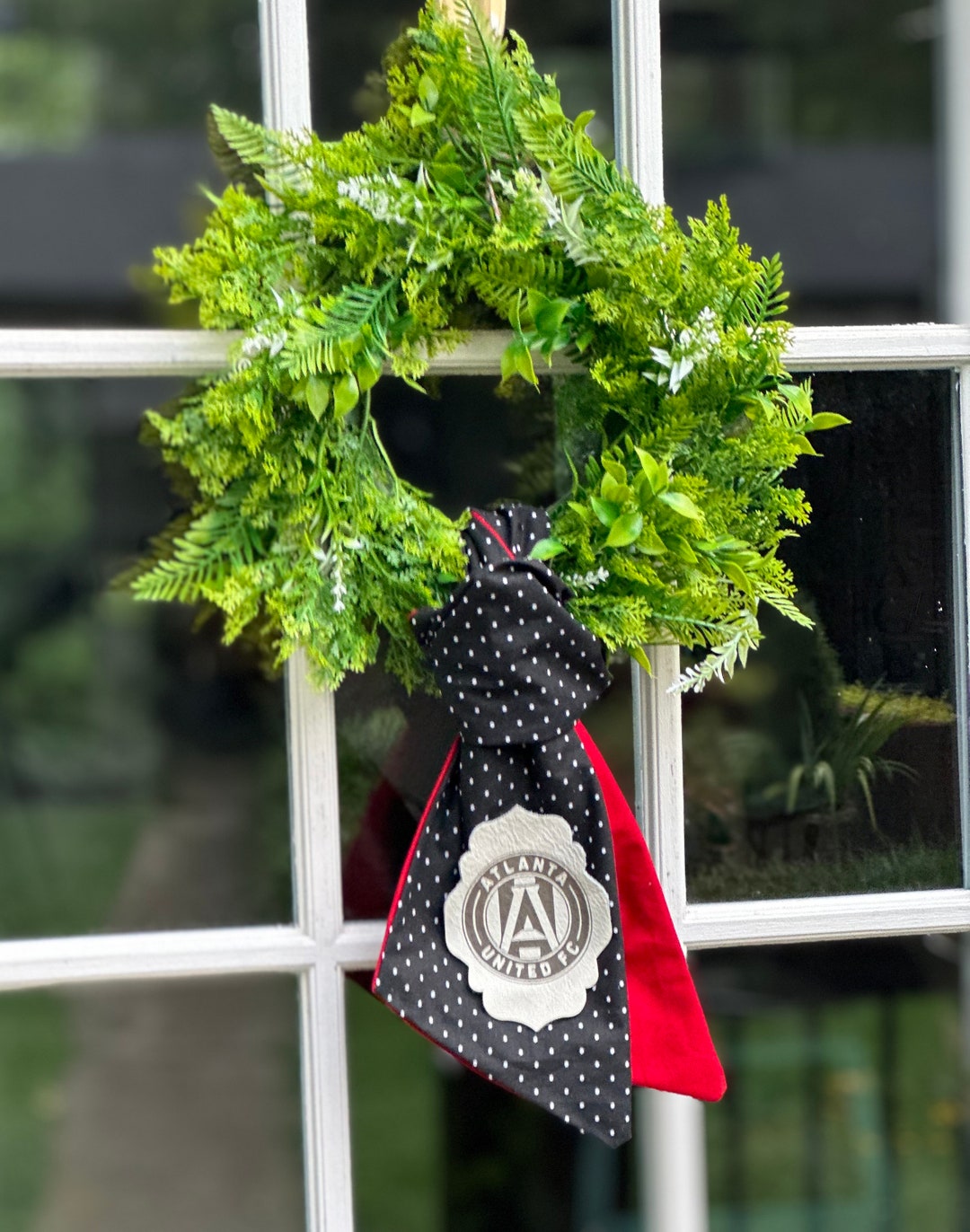 Custom Collegiate Team Wreath Sash: Engraved Leather Sport Logo - Etsy
