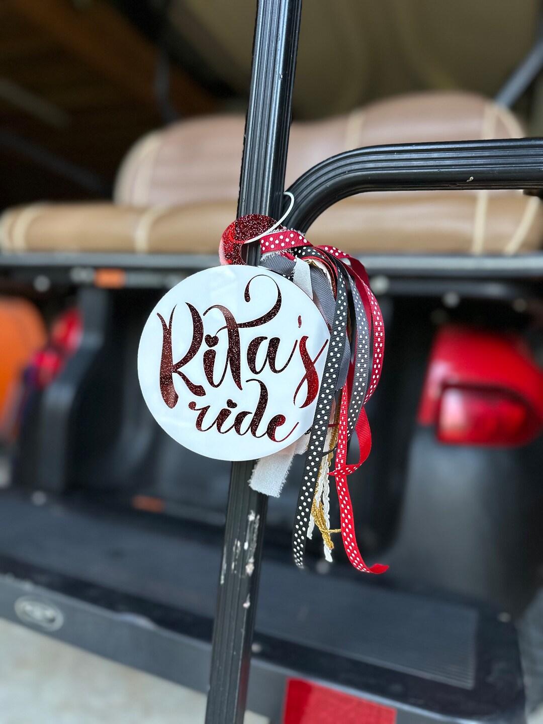 Custom Golf Cart Tag, Club Car Decor, Golf Cart Accessories, Personal ...