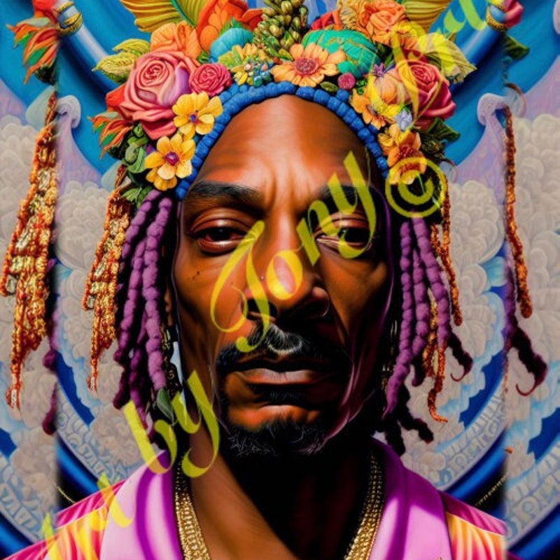 Snoop Dogg Portrait - Etsy