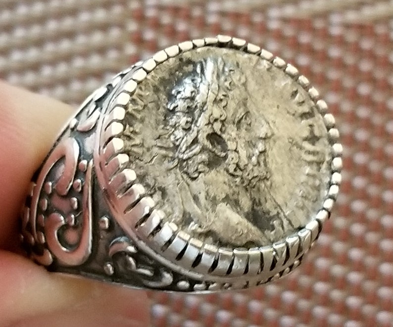 Authentic Genuine Ancient Denarius Coin of the Roman Emperor ...