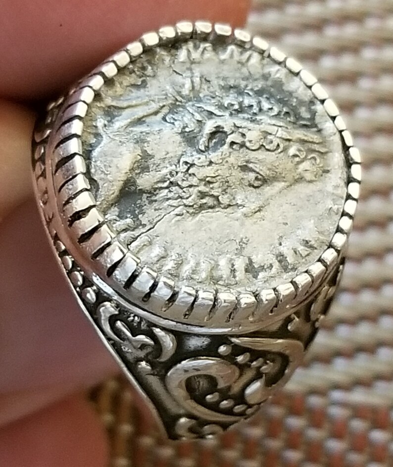 Authentic Genuine Ancient Denarius Coin of the Roman Emperor ...
