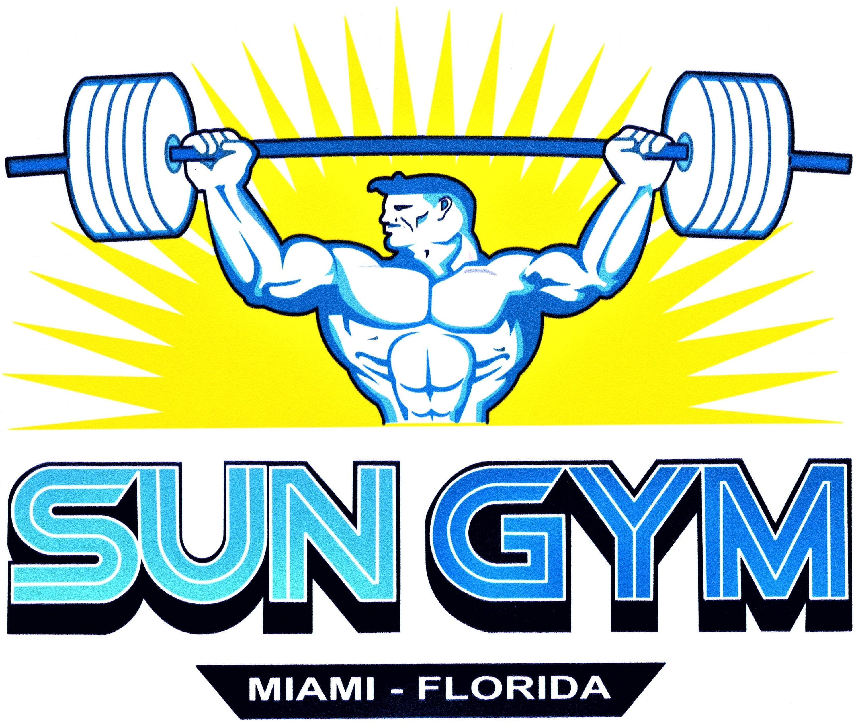 Sun Gym Miami Florida Old School Bodybuilding Clothing Vintage - Etsy ...