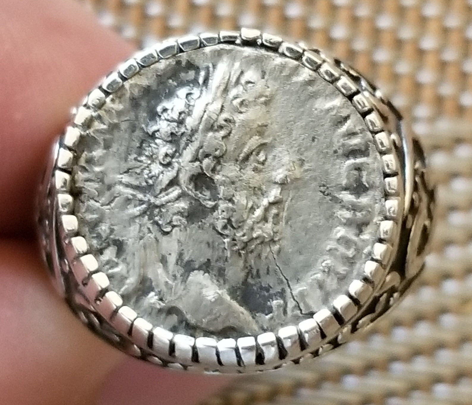 Authentic Genuine Ancient Denarius Coin of the Roman Emperor ...