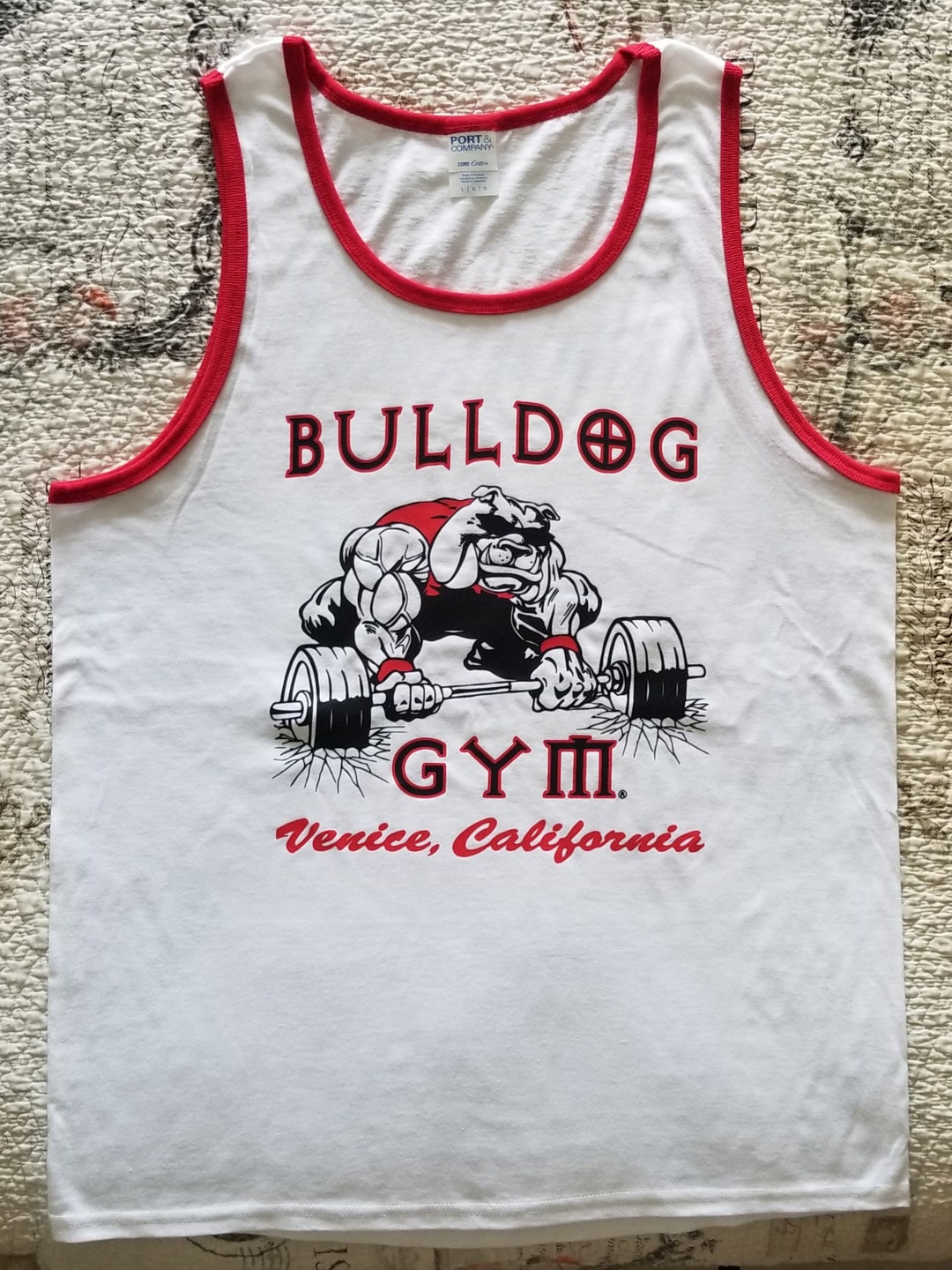Bulldog Gym Venice California Bodybuilding Workout Exercise Vintage ...