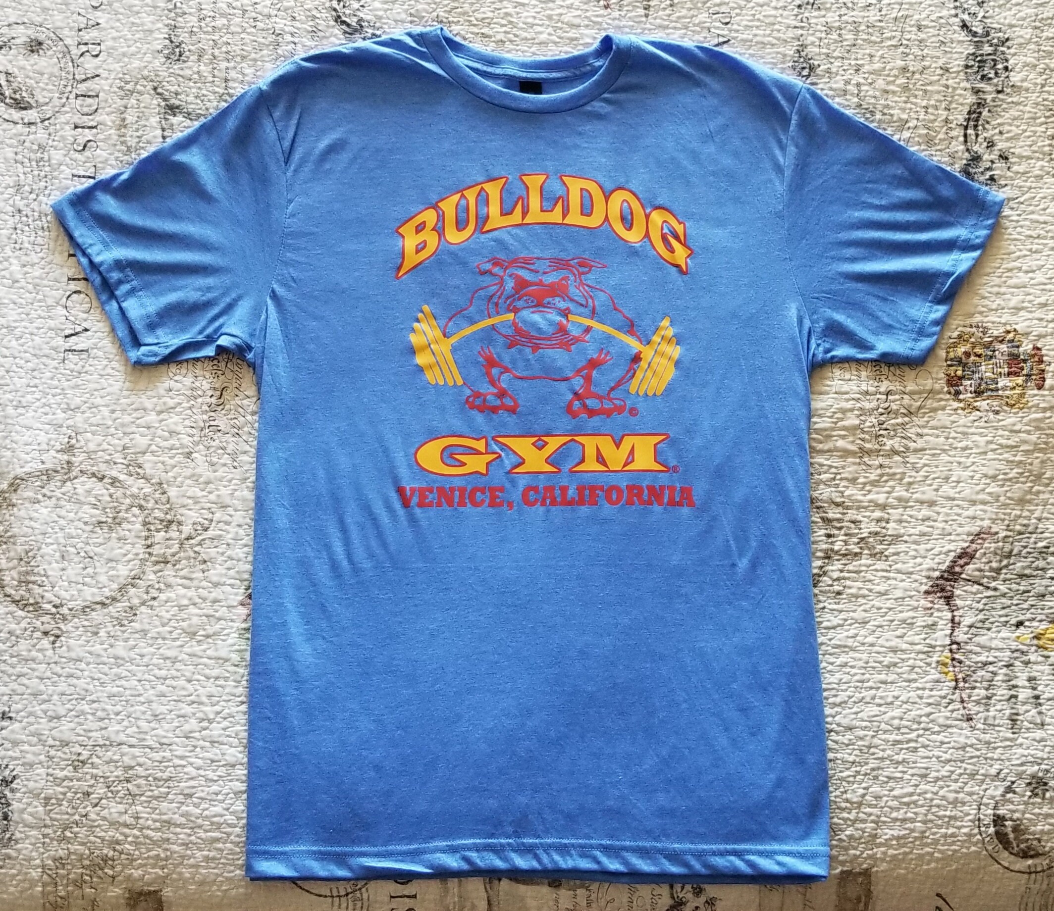 BULLDOG GYM Venice California Old School Bodybuilding Vintage Original ...