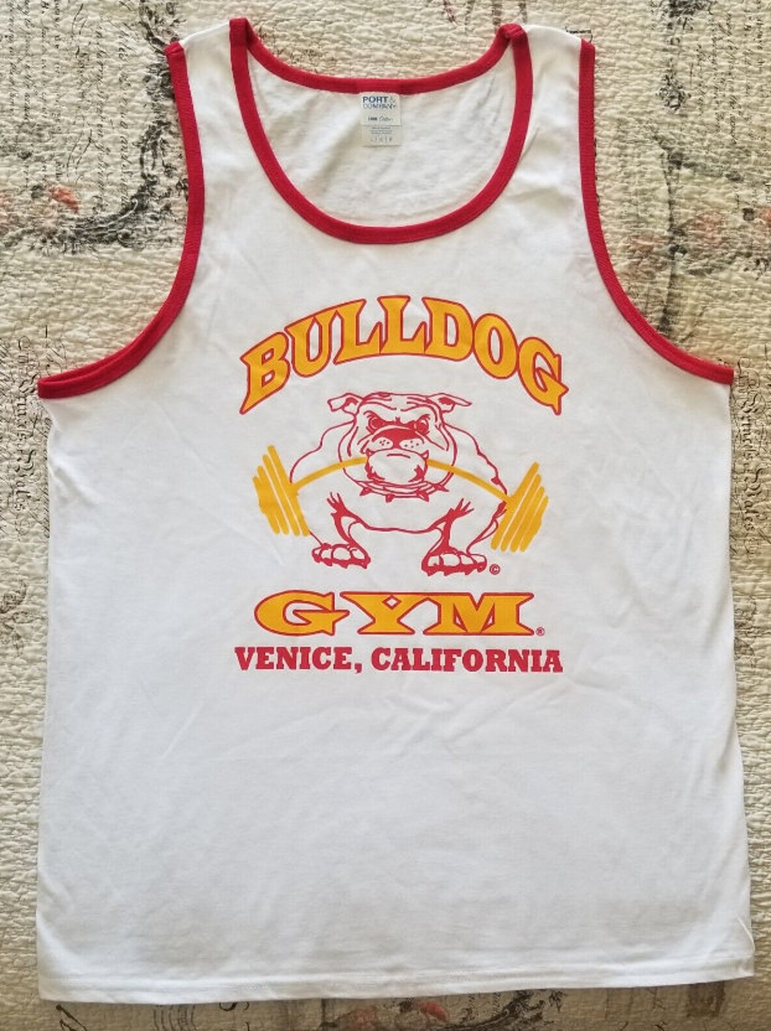 Bulldog Gym Venice California Bodybuilding Workout Exercise Vintage ...