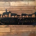 Horse Metal Wall Art Team Roper Team Roping Metal Rodeo Rodeo Gifts ...