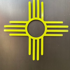 Metal Zia Sign - Wall Hanging - New Mexico - New Mexico Art - Etsy