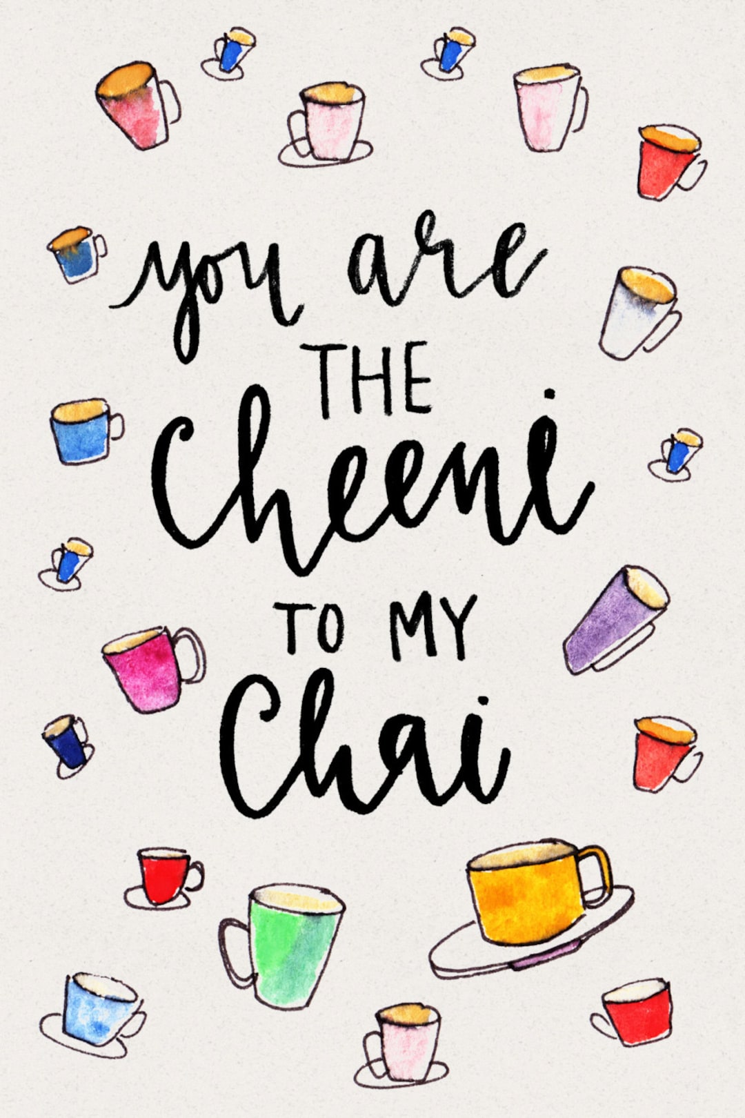 Chai Cheeni Art Print - Etsy
