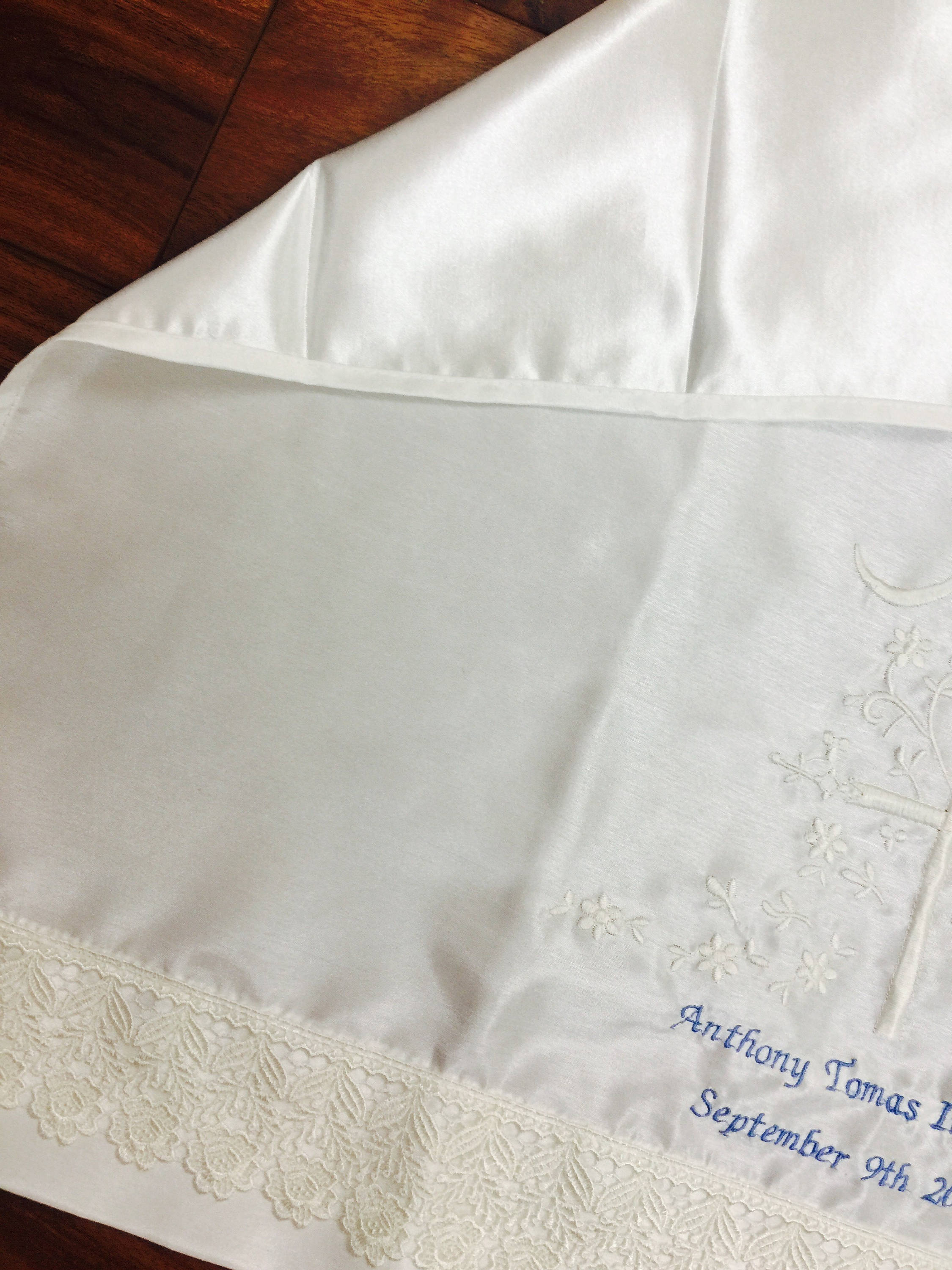 Personalized Christening Blanket Baptism Blanket Blessing - Etsy