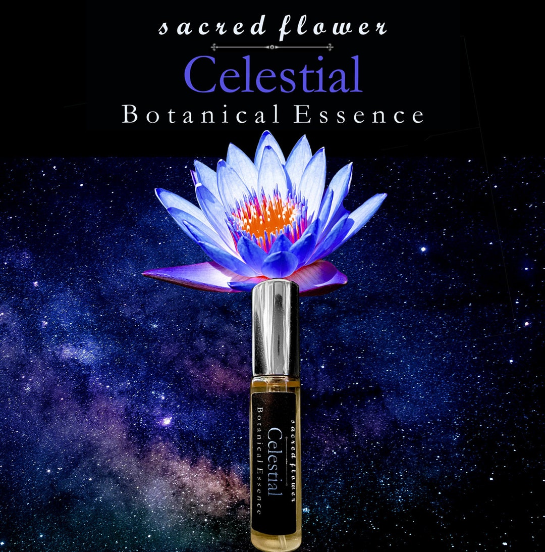Celestial Botanical Perfume ~ All-natural Aromatherapy Spray- Blue ...