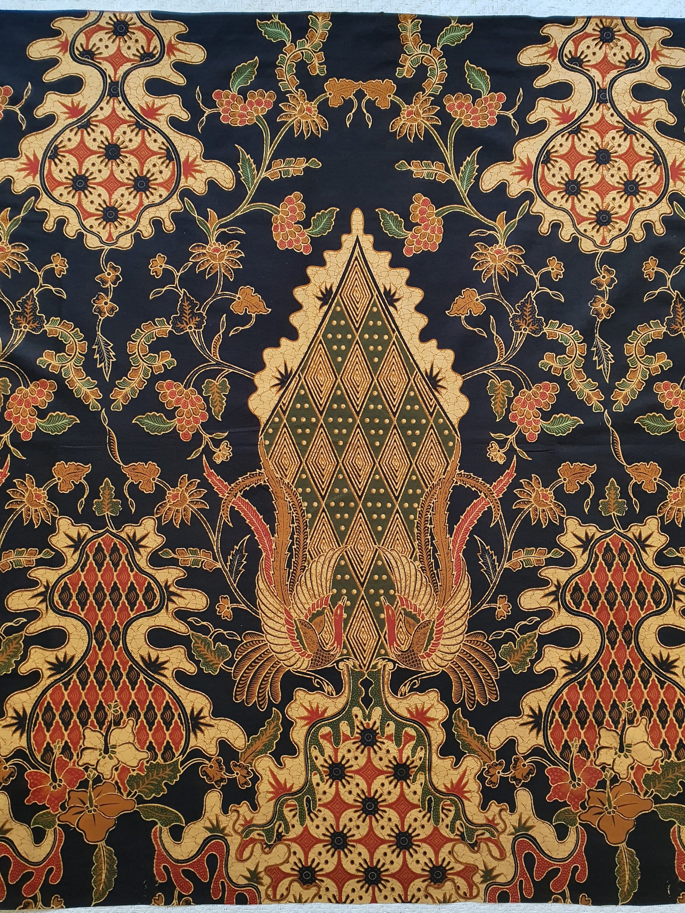 Upholstery Sewing & Fiber Java men sarong Indonesian batik fabric ...