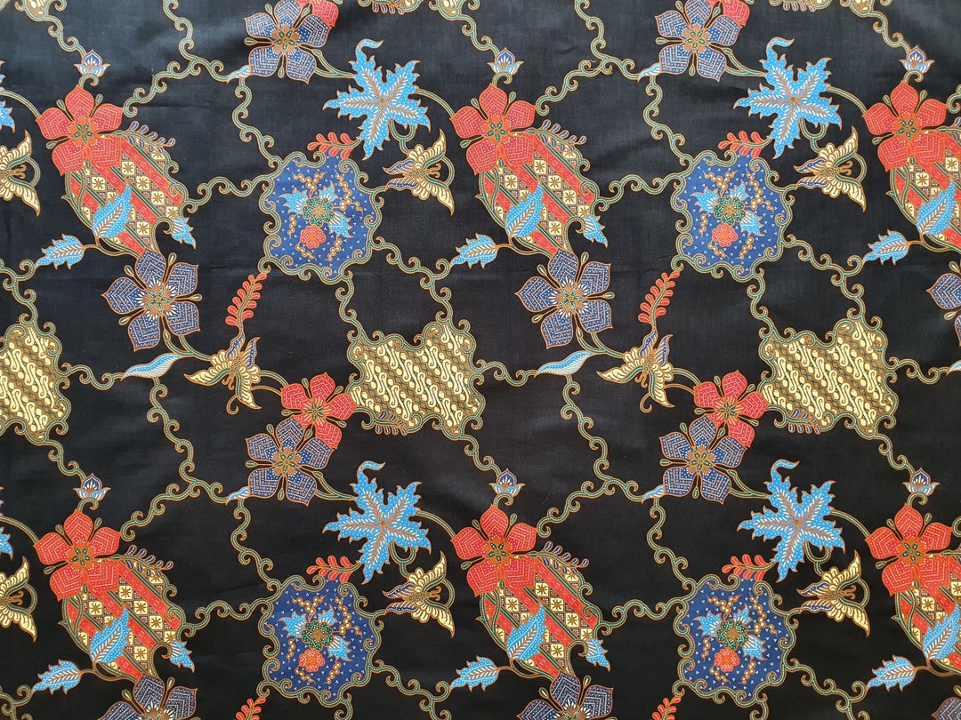 Traditional Indonesian Batik Fabric/ Sarong/ Pareo 100% Cotton - Etsy