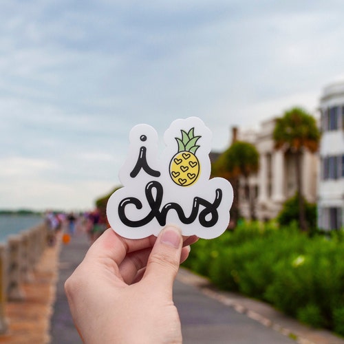 Charleston Vinyl Sticker - Etsy
