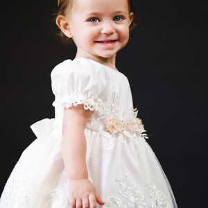 Baby Girl Dedication Dress | Vintage Burbvus Christening Dress Girl ...