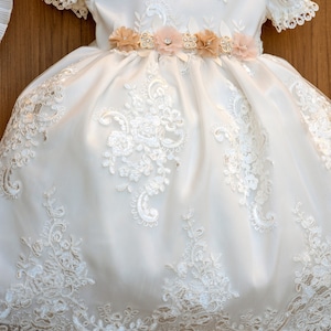 Baby Girl Dedication Dress | Vintage Burbvus Christening Dress Girl ...