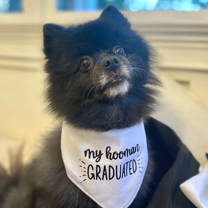 My Hooman Graduated Dog Bandana - Etsy