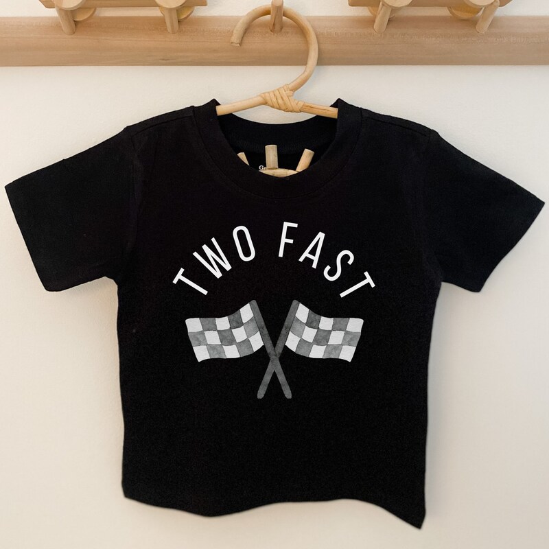 Two Fast Birthday Shirt - Etsy