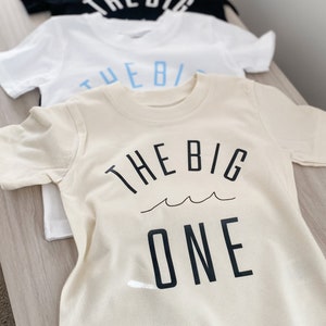 The Big ONE Shirt, Surfer Themed Party, Wave, First Birthday, Bday Boy ...