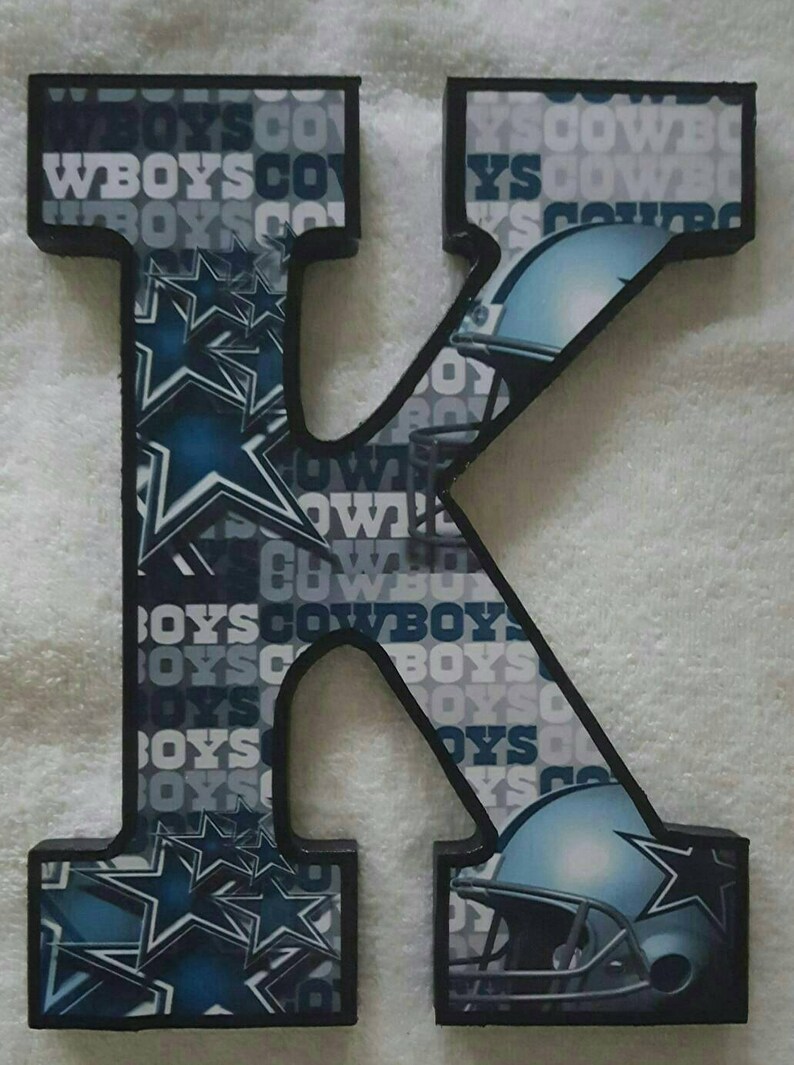 Dallas Cowboys Wood Letters. These will ship out on or before | Etsy