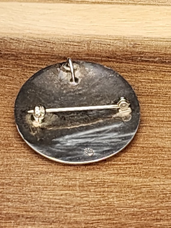 Hopi Overlay Pin/pendant - Gem