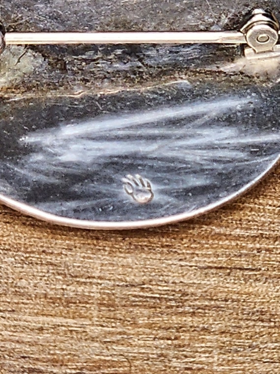Hopi Overlay Pin/pendant - Gem