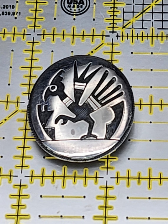 Hopi Overlay Pin/pendant - Gem