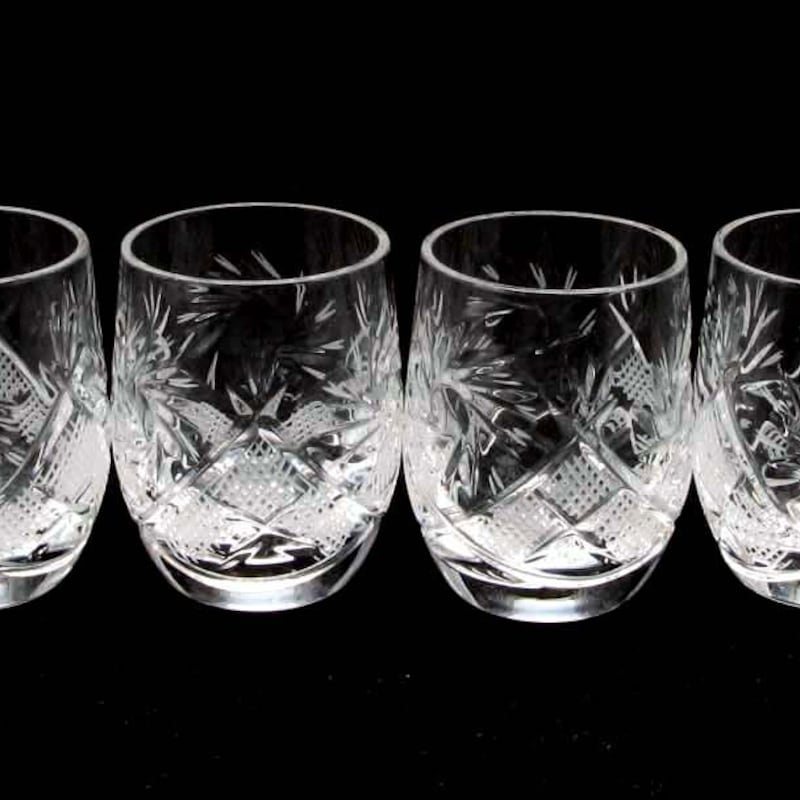 Crystals Vodka Glasses - Etsy