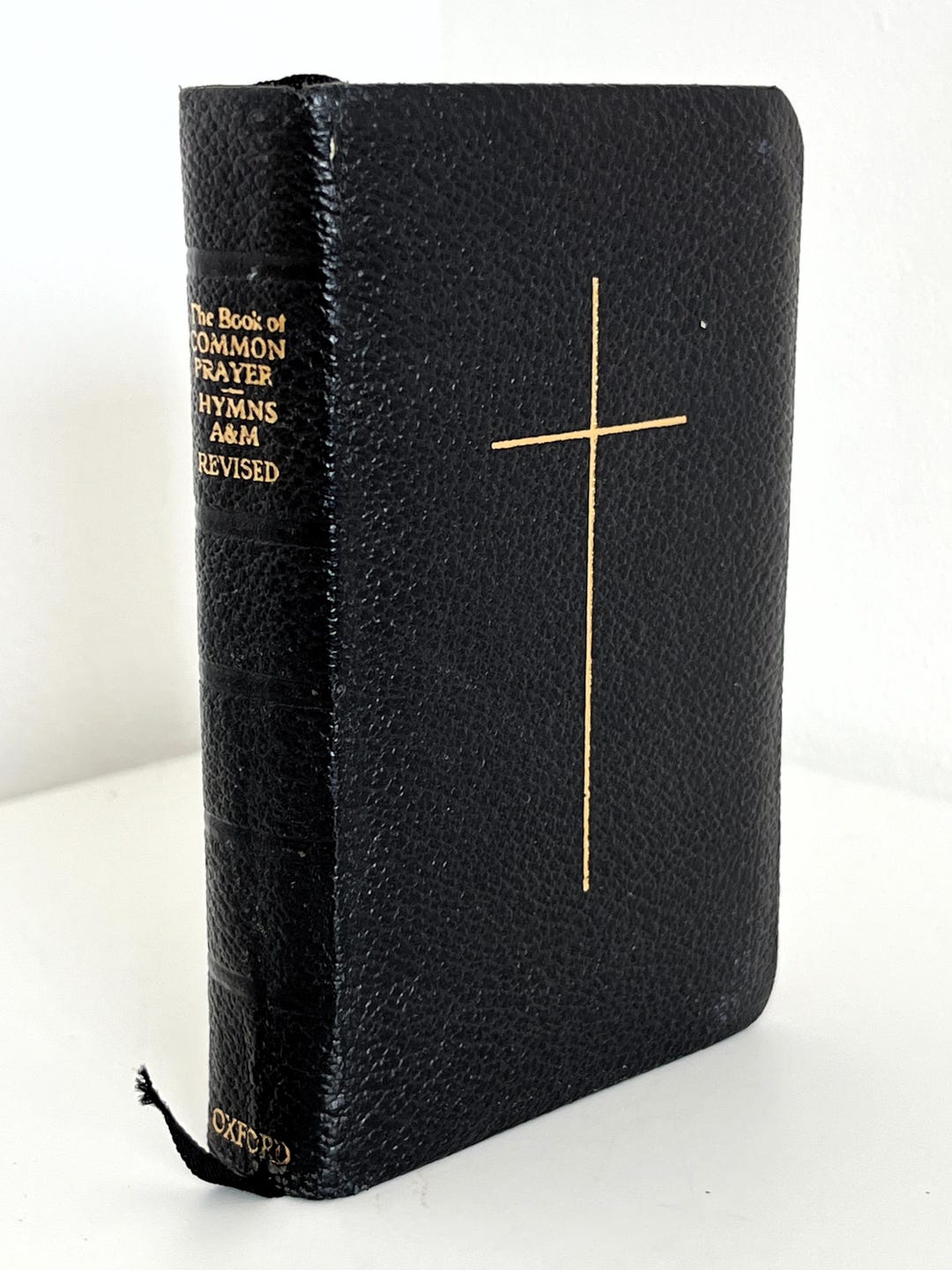 The Book of Common Prayer, 1950s Vintage Pocket Sized, Black French ...