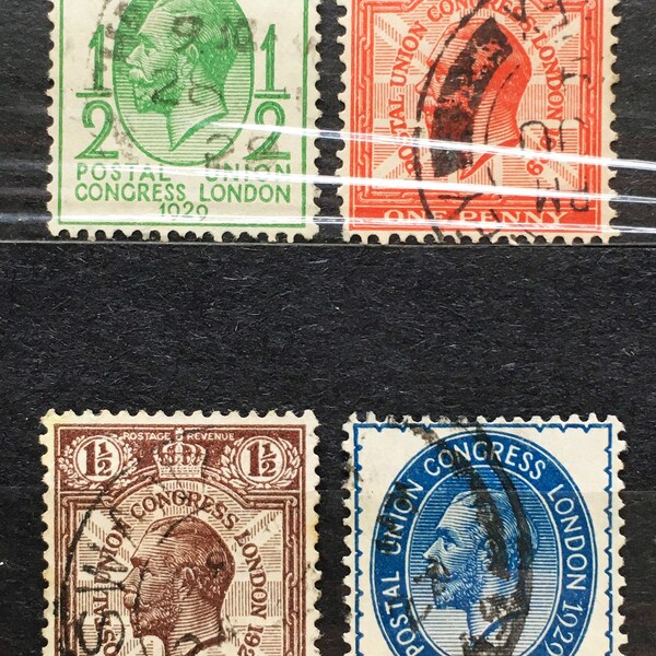 King George Stamps - Etsy