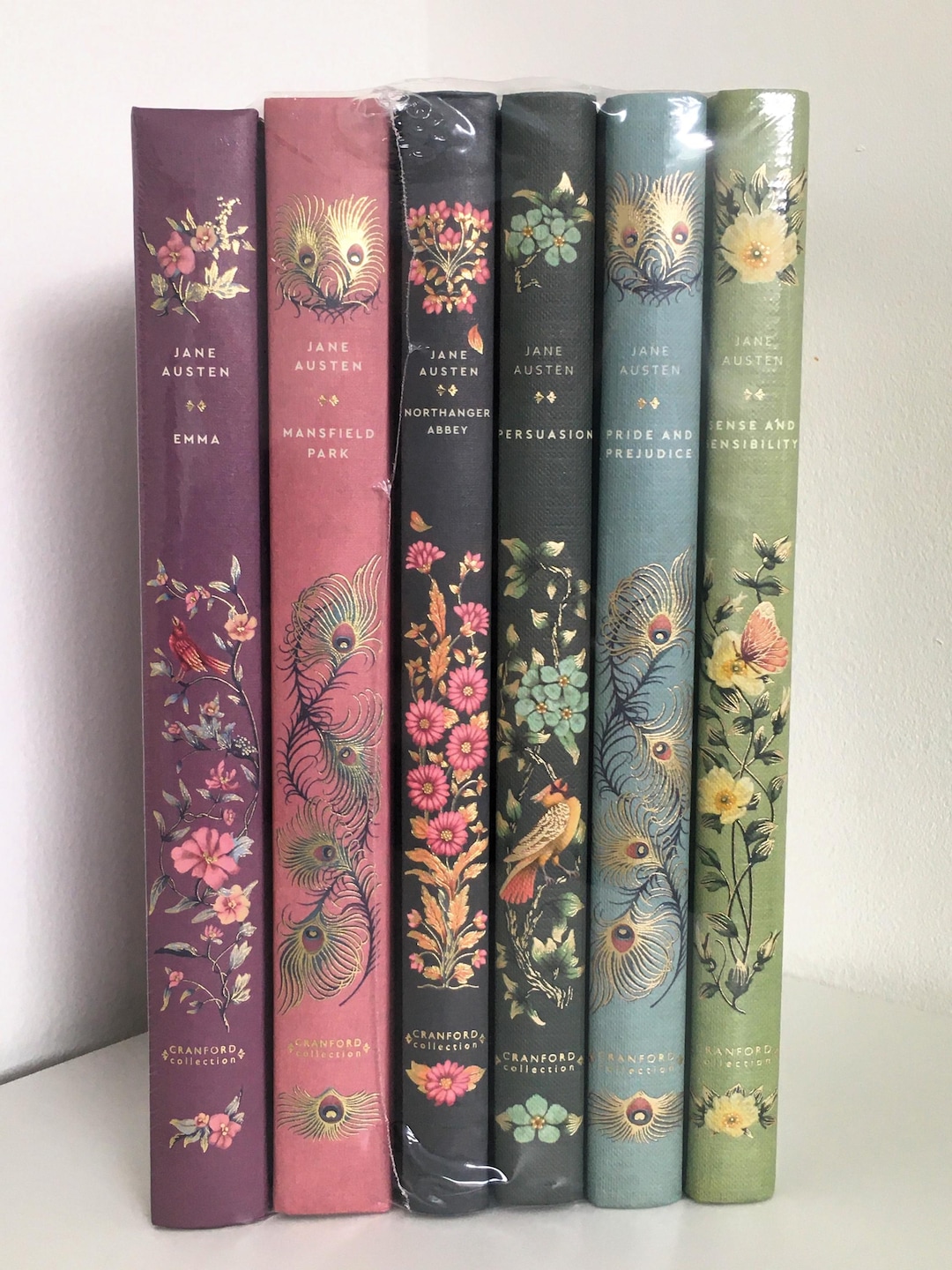 JANE AUSTEN Set of Six 6 Volumes Cranford Collection Special Edition ...