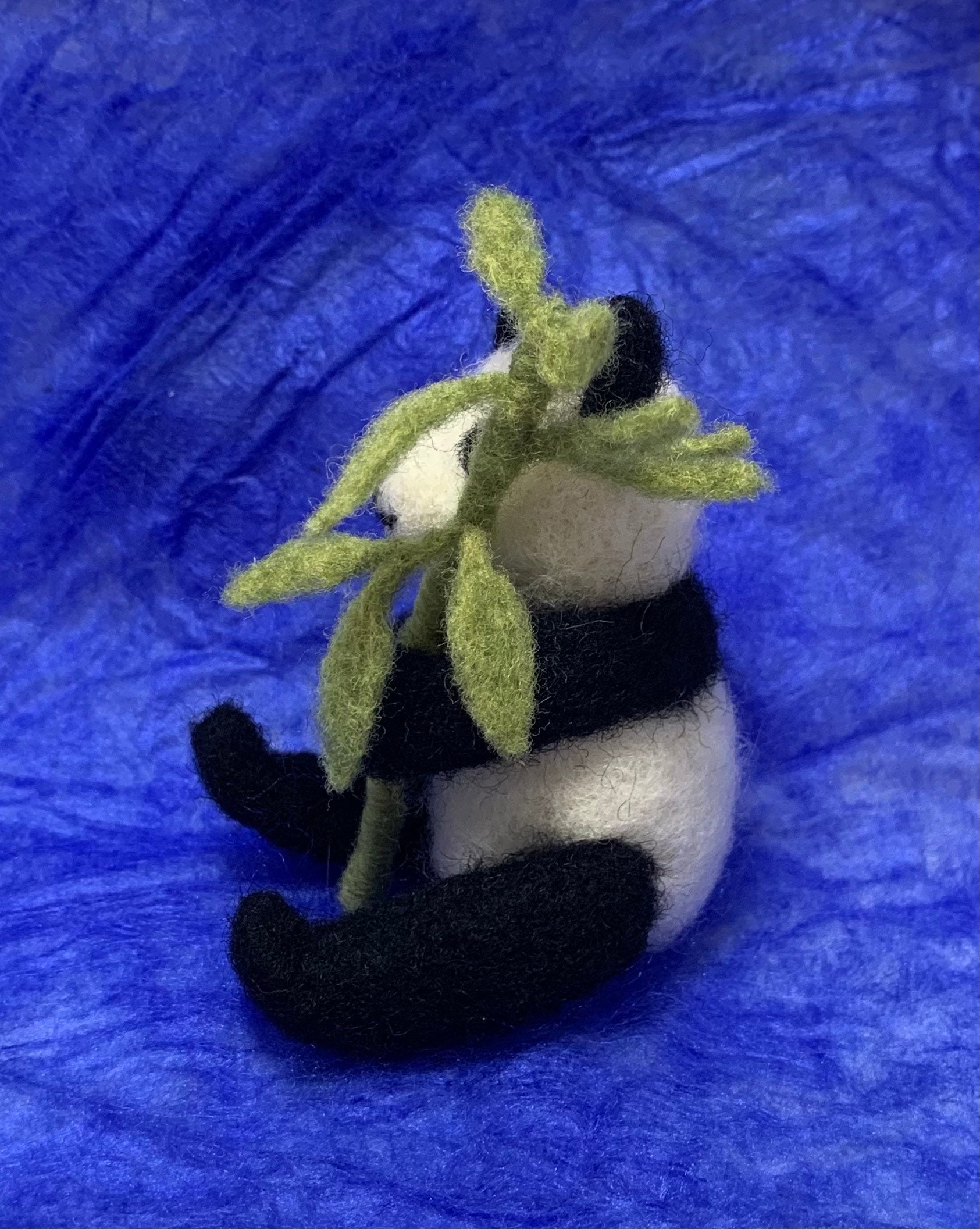 Needle Felted Panda | Etsy