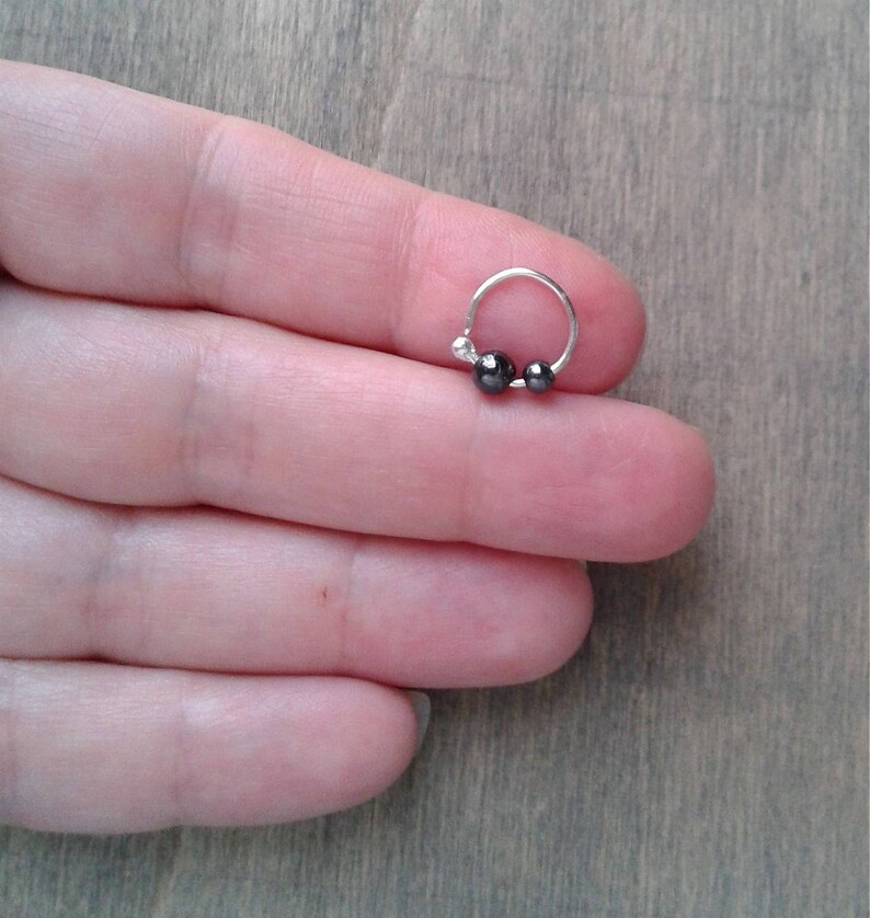 Daith Earring Cartilage Inner Ear Small Helix Hoop Conch - Etsy