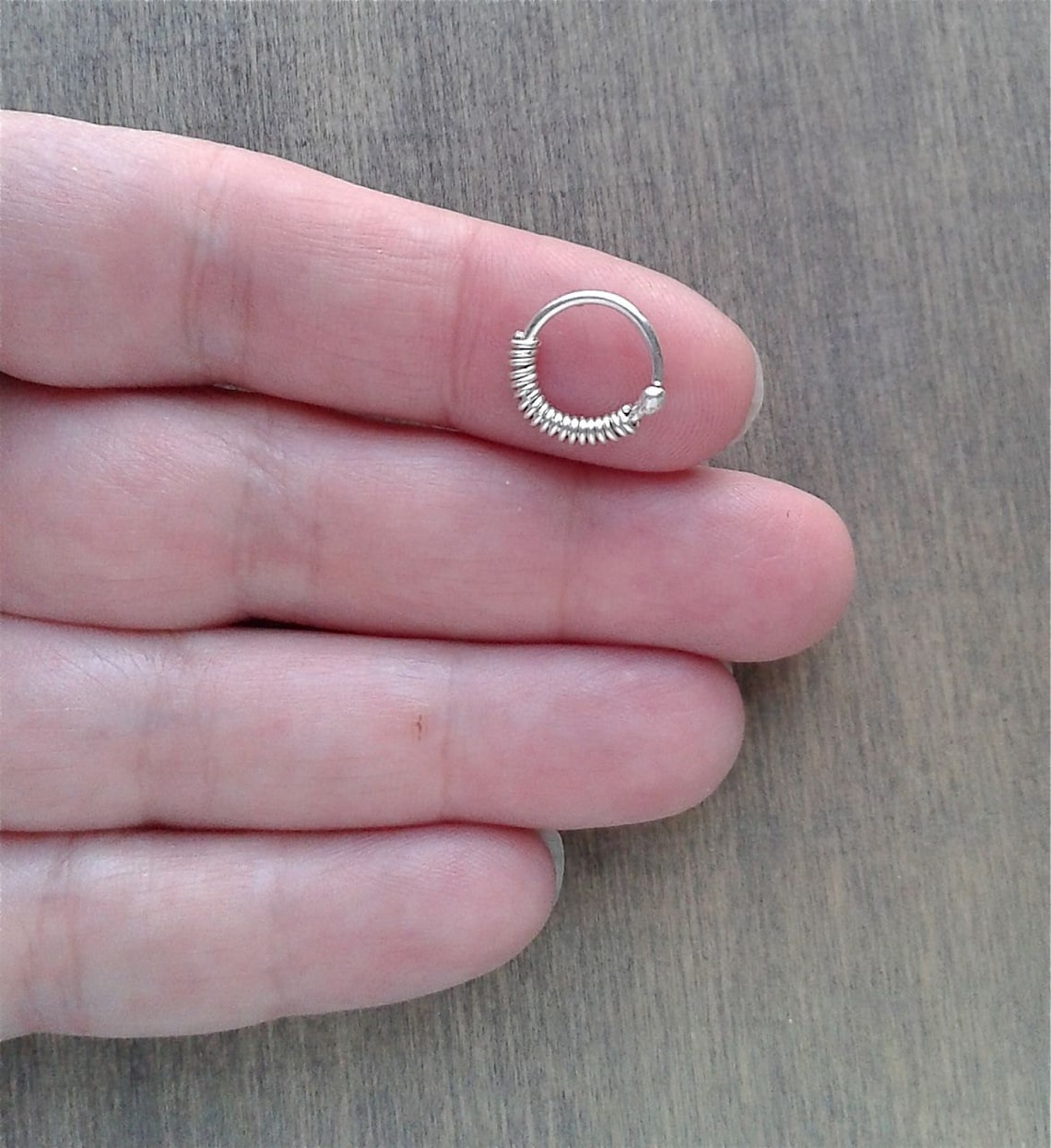 Small Hoop Earring 20 18 Gauge Hoop for Piercing 16 Gauge - Etsy