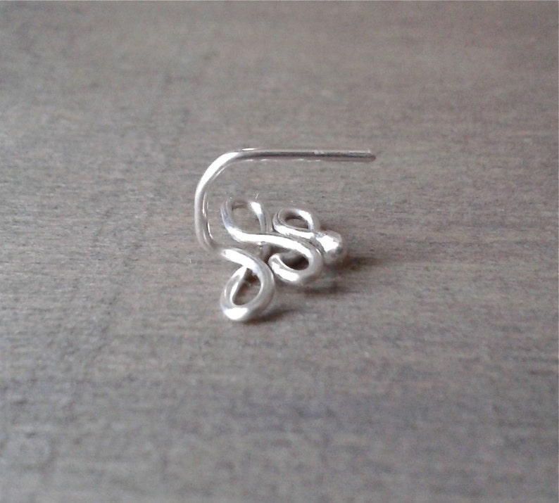 Tragus Piercing Earring Cartilage Earring for Pierced Tragus - Etsy
