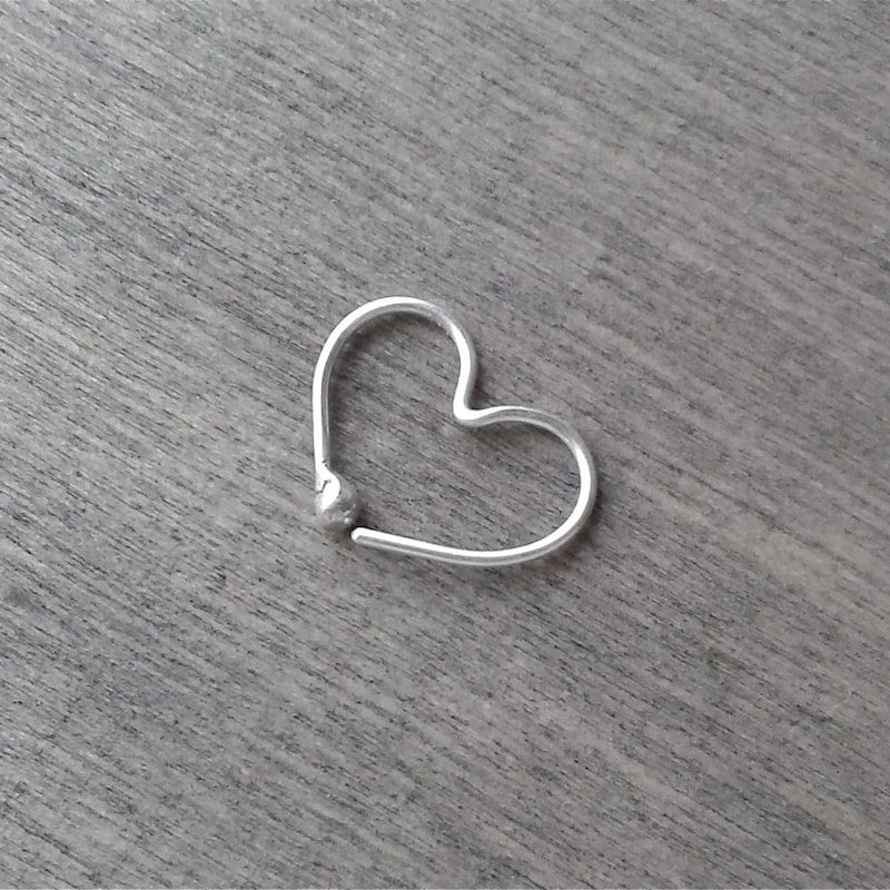 Sterling Conch Heart - Etsy UK