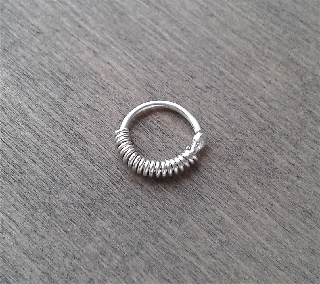 Small Hoop Earring 20 18 Gauge Hoop for Piercing 16 Gauge - Etsy UK