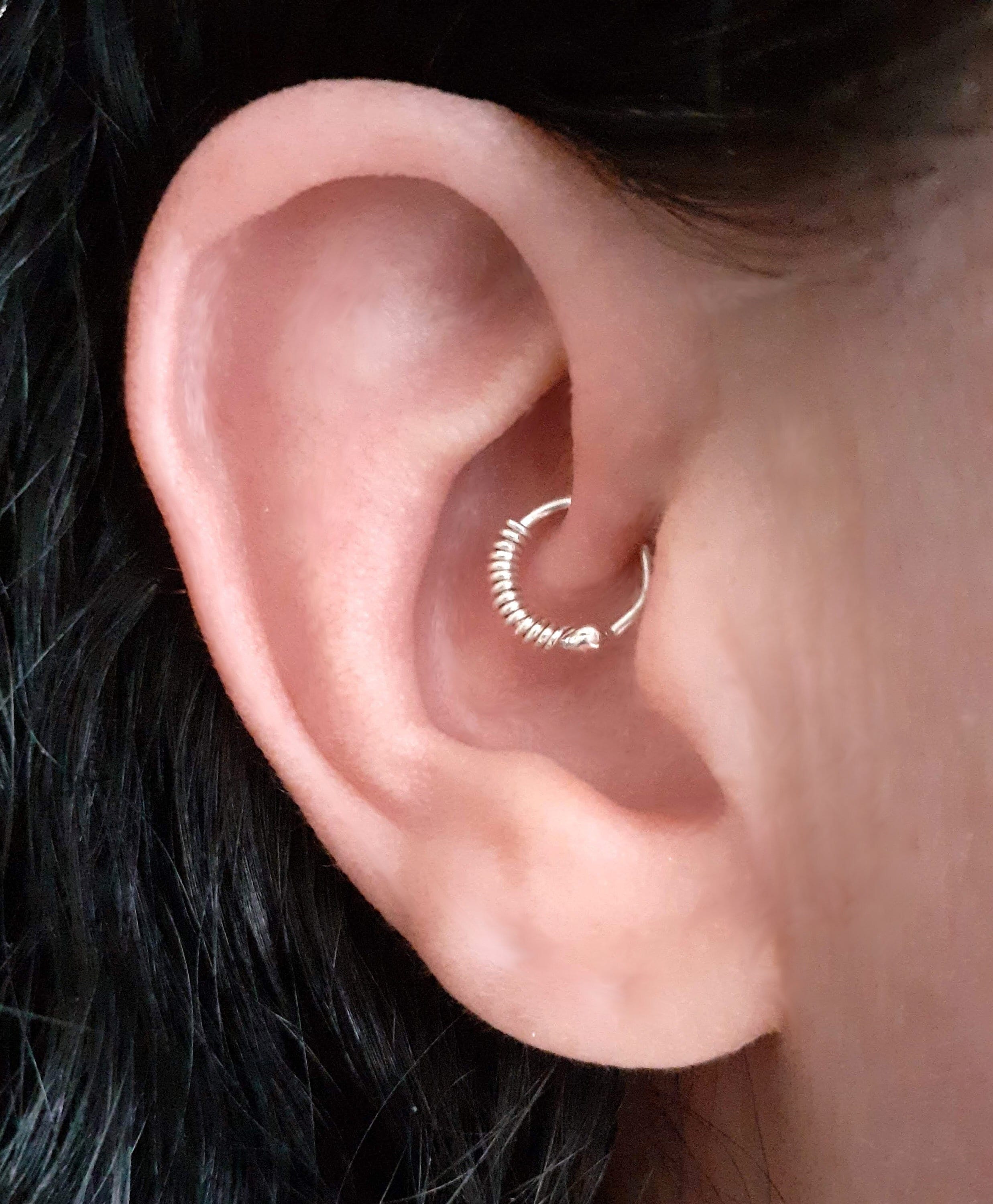 Small Hoop Earring 20 18 Gauge Hoop for Piercing 16 Gauge - Etsy UK
