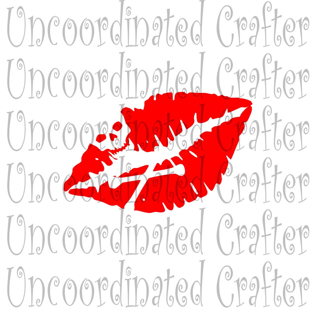 Skull and Crossbones Lips Svg Eps and Dxf // Skull Lips Svg// Deadly ...