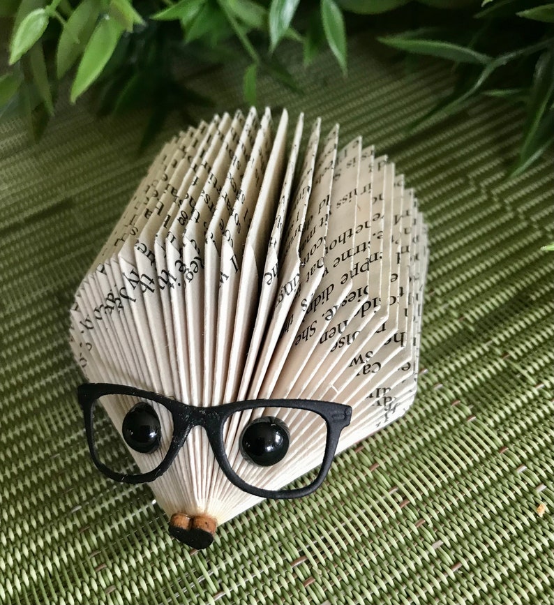 Small Paperbook Hedgehog - Etsy UK