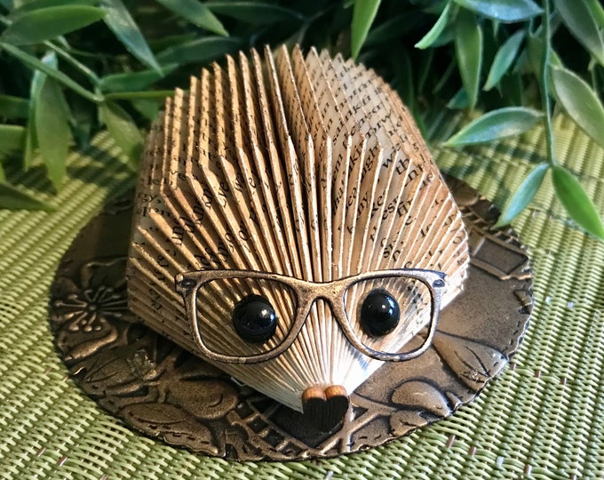 Small Paperbook Hedgehog - Etsy UK